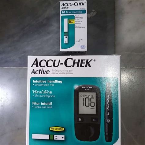 Promo Alat Cek Gula Darah Accu Check Active Diskon 17 Di Seller Bergas