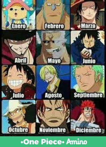 Que Personaje Eres Segun Tu Mes De Nacimiento •one Piece• Amino
