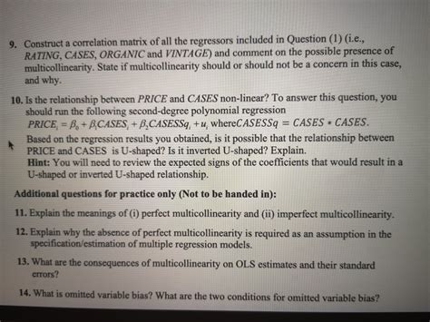 Solved For Question 10 Can You Give Me Some Guidance About