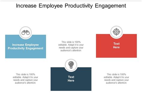 Increase Employee Productivity Engagement Ppt Powerpoint Presentation