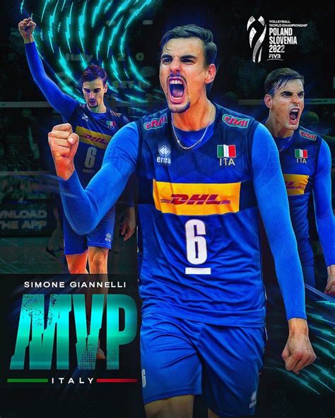 Volleyball World On Twitter Mvp Simone Giannelli 🇮🇹 The Setter