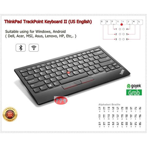 Jual Bluetooth Thinkpad Trackpoint Keyboard Version 2 For Windows
