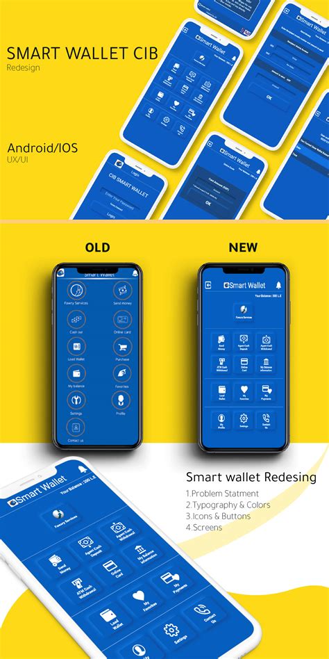 Smart Wallet CIB Bank Mobile UI Redesign Behance Smart Wallet CIB Bank Mobile UI Redesign Behance