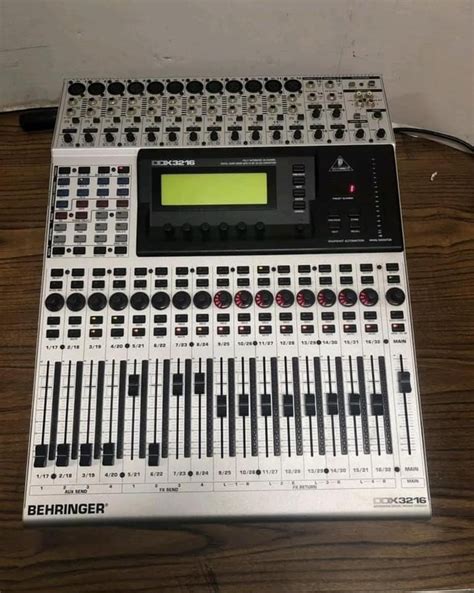 Does Anyone Remember Our First Digital Mixing Console Ddx3216 Which