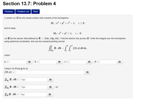 Solved Section 137 Problem Previous Problem List Next 1