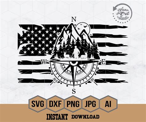 Us Hunting Deer Svg Deer Scene Svg Hunting Scene Svg Hunting Svg