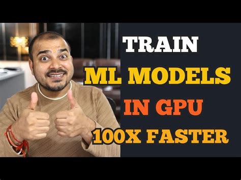 Free Video Accelerate Scikit Learn Machine Learning Models 50x With Nvidia Cuml From Krish Naik
