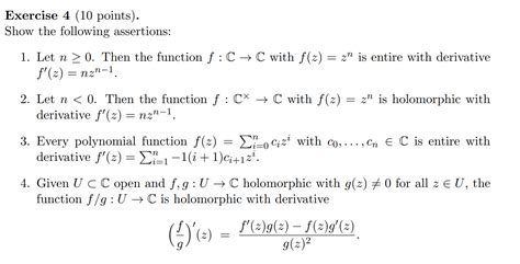 Solved Exercise 4 10 Points Show The Following