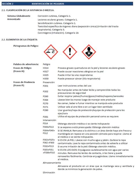 Tips Para Reconocer Fichas De Datos De Seguridad Fds Actualizadas My Sexiz Pix