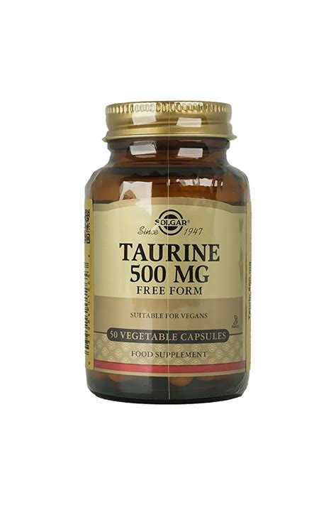 Solgar Taurin 500 Mg 50 Kapsül - Fiyatı, Yorumları