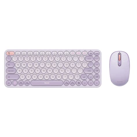 Baseus Tri Mode Wireless Keyborad And Mouse คีย์บอร์ด เมาส์ ไร้สาย บลูทูธ