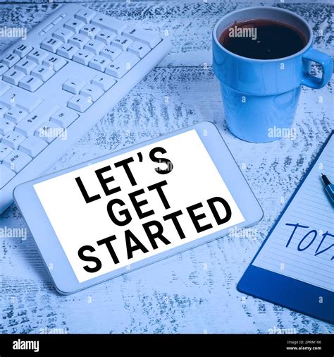 Text Berschrift Pr Sentation Lets Get Started Unternehmens Bersicht