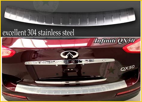 ⓪for Infiniti QX50 QX60 QX70 Q50L rear trunk door ٩ ۶ sill bumper