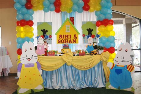 Max And Ruby Birthday Party Ideas Photo 3 Of 10 Catch My Party
