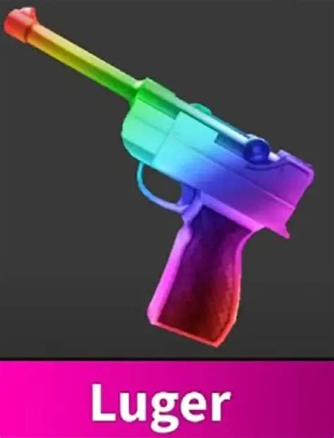 Roblox Murder Mystery 2 Mm2 Chroma Luger Godly Virtual Item £280