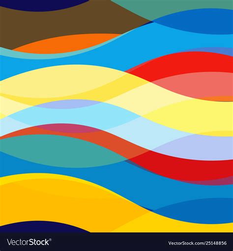 Abstract Multicolored Background Royalty Free Vector Image