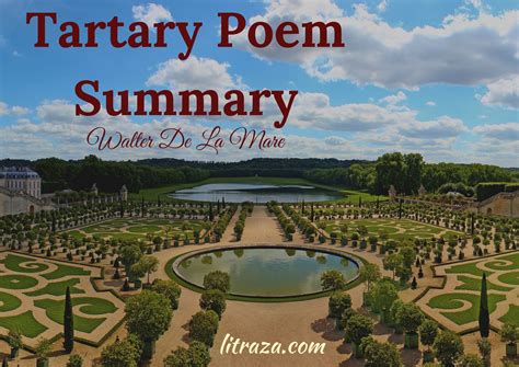 Tartary Poem Summary By Walter De La Mare Literature With Kashif Raza