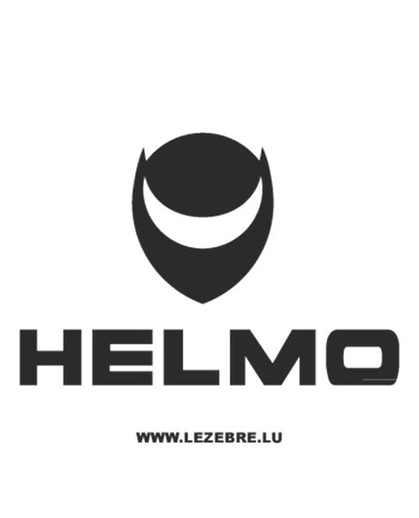 Sticker Autocollant Helmo Logo