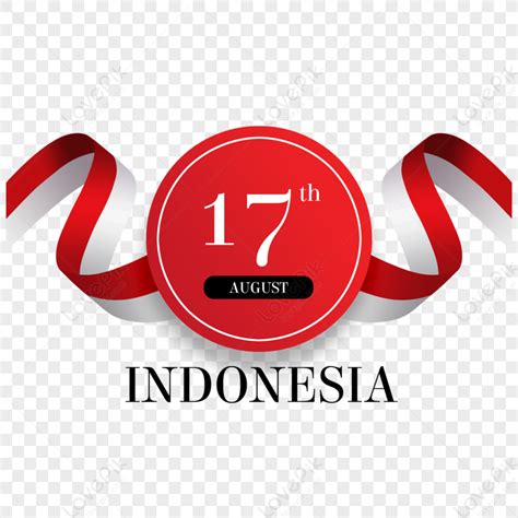 리본 일러스트 창의 인도네시아 독립 기념일기호기념물 Png 일러스트 무료 다운로드 Lovepik
