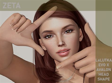 Second Life Marketplace Zeta Shape Lelutka Evo X Avalon