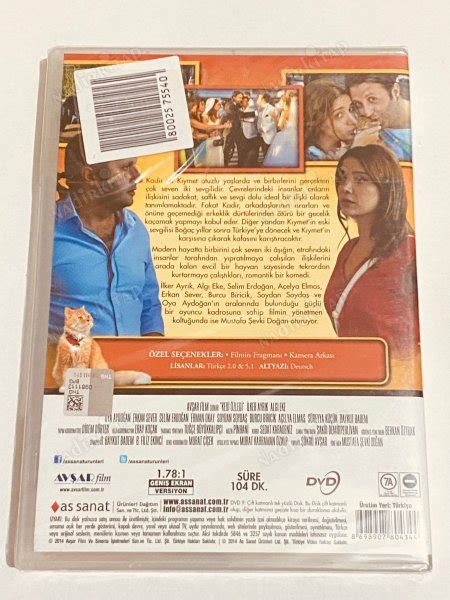 Kedi Özledi İlker Ayrık Algı Eke Dvd Yeni Nadir Kitap