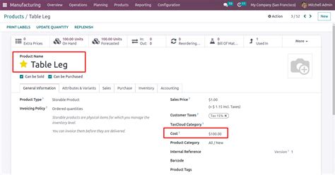 Cost Share Functionality In Odoo 16 Manufacturing Module