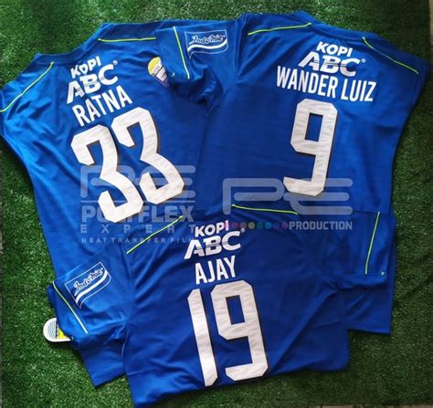Jual JERSEY PERSIB HOME GRADE ORI NAME SET Di Lapak Polyflex Expert Bandung Bukalapak