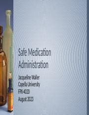 Ensuring Safe Medication Administration Strategies Solutions Course Hero