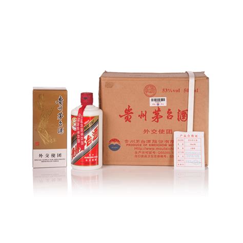 2016年产原箱外交使团茅台酒 Kweichow Flying Fairy Moutai Special Supply For