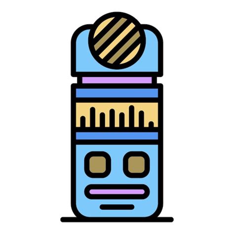 Premium Vector Dictaphone Icon Outline Dictaphone Vector Icon Color