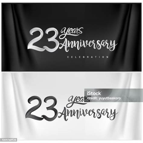기념일 축 하 로고입니다 10 년 기념일 수 제 서 예 기념일에 대한 스톡 벡터 아트 및 기타 이미지 기념일 노화 디자인 Istock