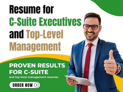 C Suite Resume Writing For C Suite Executives And Top Level Management