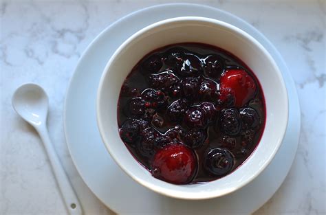 Playing With Flour Berry Compote With Belgian Waffles