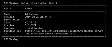 How To Change The IP Address Of Ontap Select Deploy Hybrid Data Center