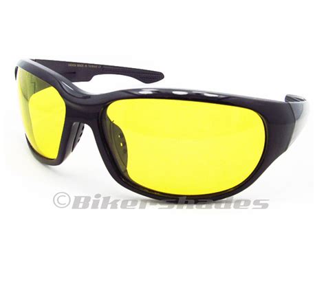 Polarized Yellow Lens Sunglasses For Hunting Shooting Driving Sports