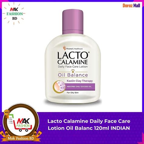 Lacto Calamine Daily Face Care Lotion Oil Balanc 120ml Indian Daraz