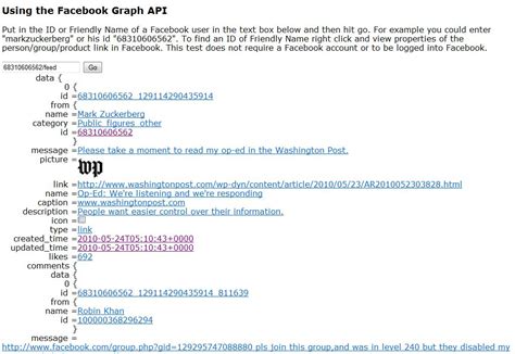 Travelmarx Facebook Graph Api A First Look