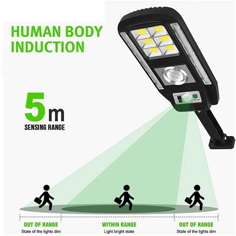 Buy BZPIZ Solar Outdoor Lights Motion Sensor Solar Powered Lights IP