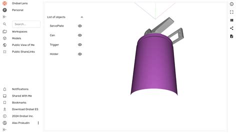 How To Share You First 3D CAD Project On Lens Ondsel