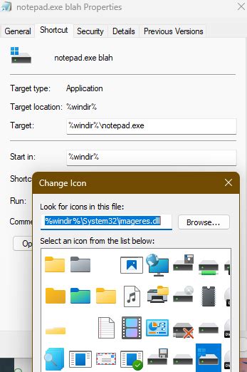 How To Set Windows Shortcut Icon To Relative Path Super User