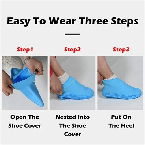 Cubre Zapato Tenis Silicon Protector Para Lluvia Impermeable Meses