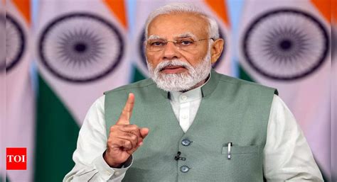 It S Our Collective Responsibility Not To Let SDGs Fall Behind PM Modi India News Times Of