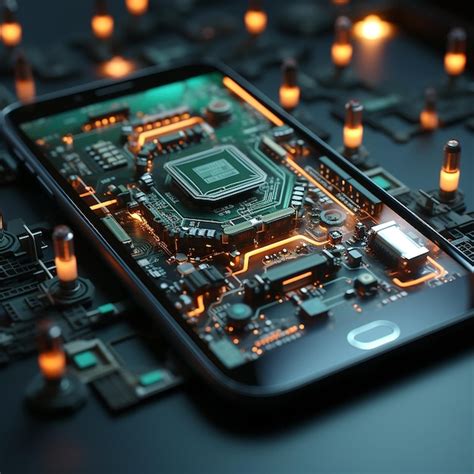 Premium Ai Image Operatingsystemfromthecellphonerealistic