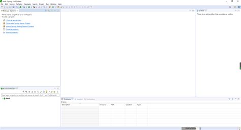 spring boot development tool sts spring tool suite 4 download and