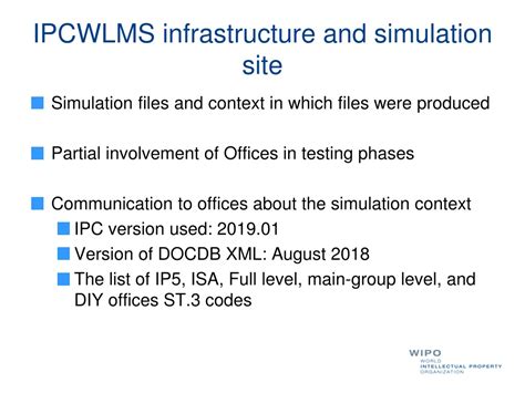 Ppt Handover Of Working List Management From Epo To Wipo Powerpoint