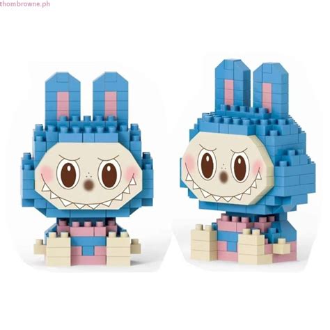 Thombrowne 3pcs Labubu Building Blocks Random Type Small Particle