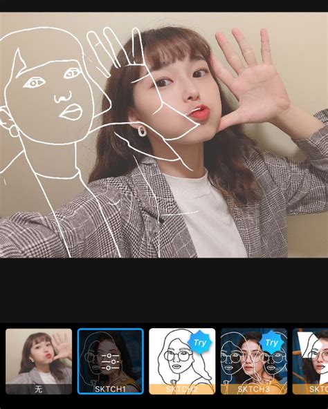 Ig超夯輪廓照教學！「picsart」app簡單幾步驟，輕鬆做出多樣風格「手繪線條」輪廓畫～