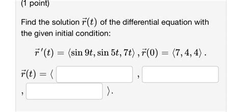Solved Point Write A Parameterization For The Curve In Chegg
