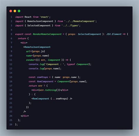 Doubt On Render Method Using Typescript Issue Paciolan Remote
