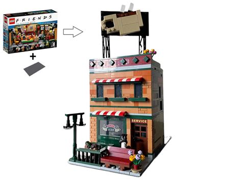 Lego Moc Central Perk Modular Alternate Build 21319 By Re Bricked